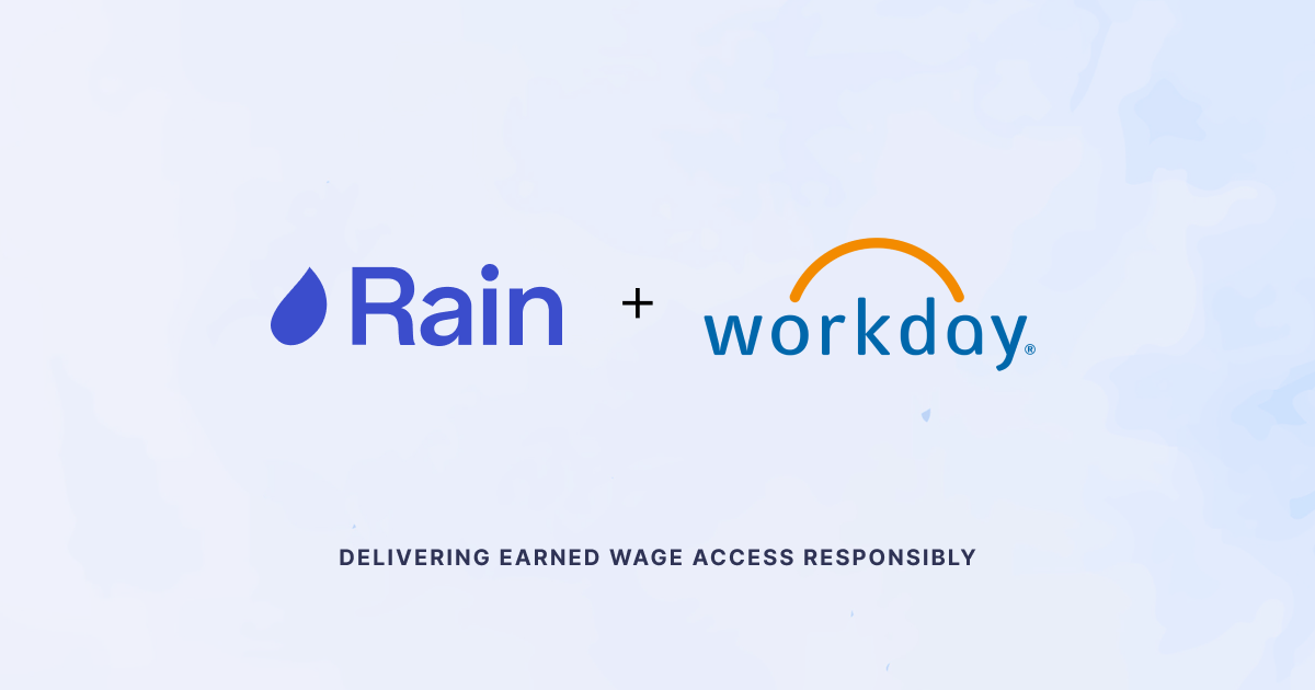 Embedded Integration with Workday | Rain Instant Pay